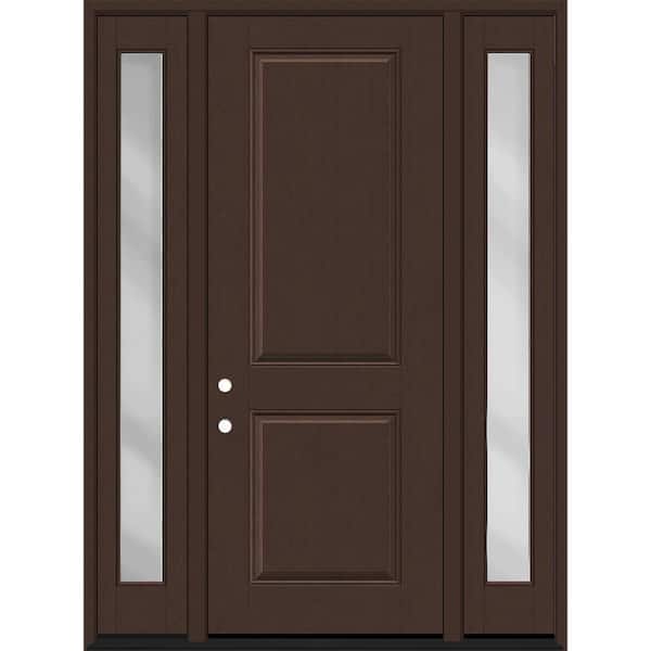 Steves & Sons Regency 64 in. x 96 in. 2P Squaretop RHOS Chestnut Stain ...