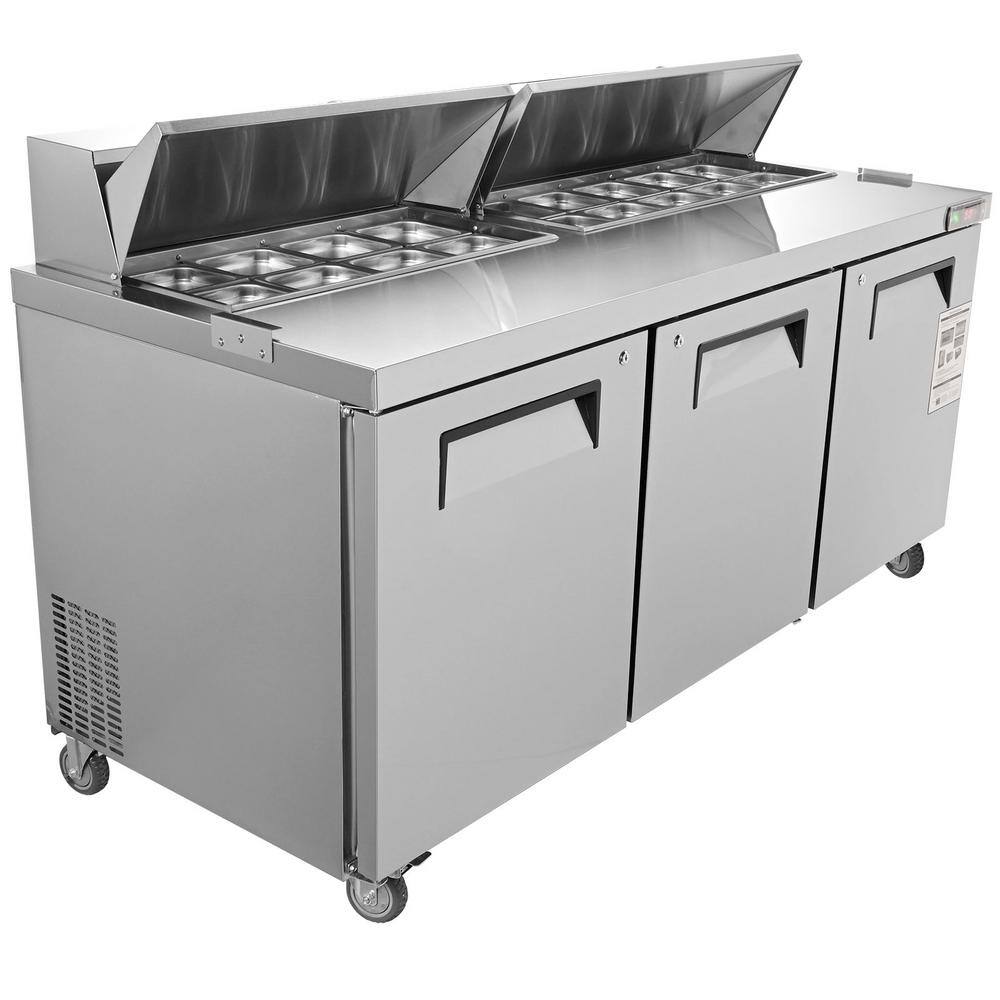 Have a question about VEVOR Commercial Refrigerator 72 in. Sandwich ...