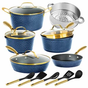 Gotham Steel Modern 11-Piece Aluminum Ultra Performance Ceramic ...