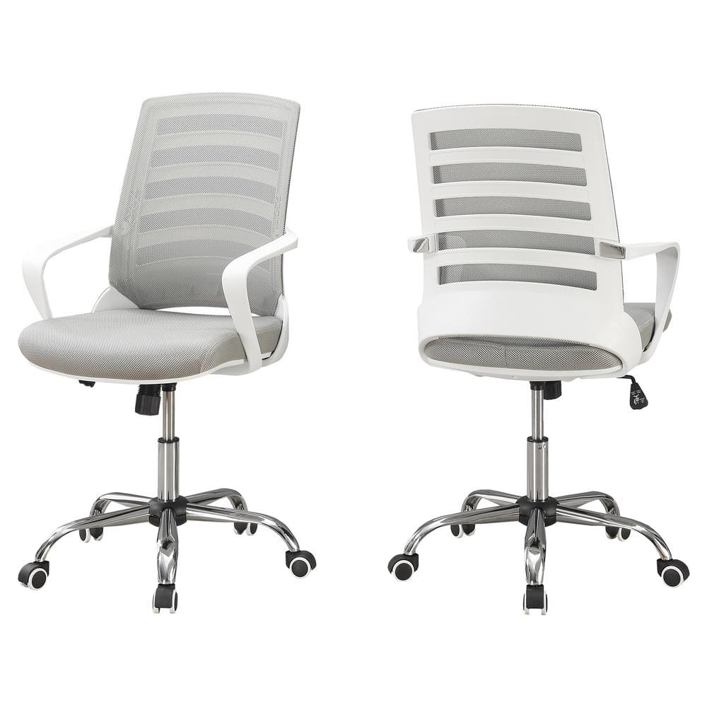 White Office Chair HD7225 - The Home Depot