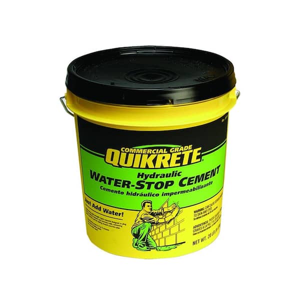 Quikrete 10 lbs. Hydraulic Water-Stop Cement Concrete Mix D014C - The ...