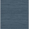 SCOTT LIVING Barnaby Indigo Faux Grasscloth Indigo Wallpaper Sample ...