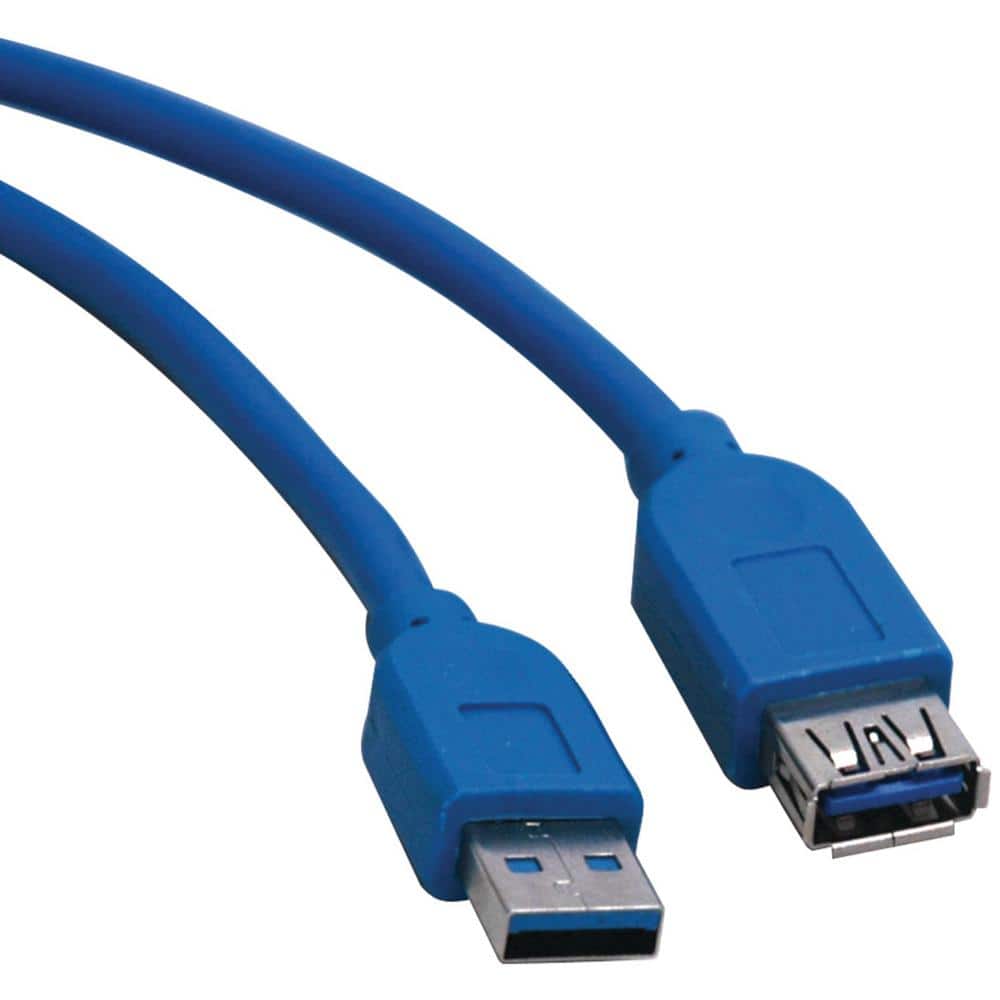 Tripp Lite 10 ft. A-Male to A-Female SuperSpeed USB 3.0 Extension Cable ...
