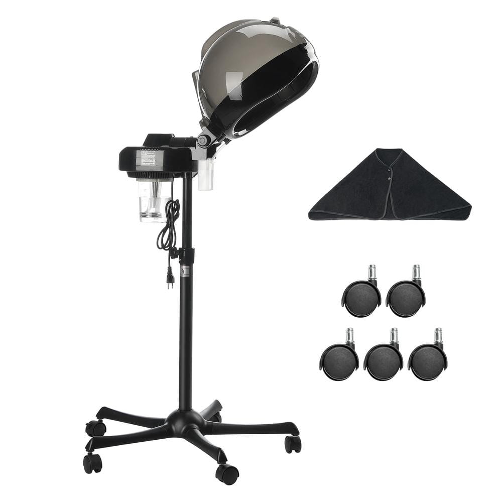 VEVOR Ionic Hair Steamer with Dual Modes,11.81-in. Hooded, Adjustable ...