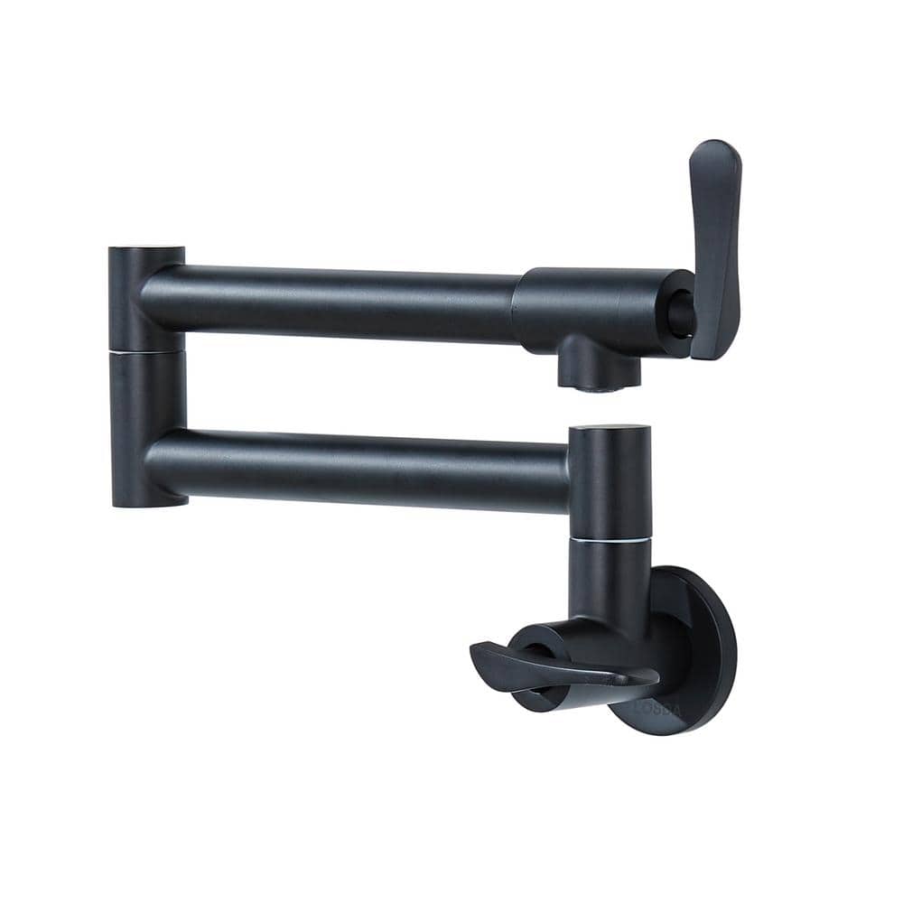 Maincraft Wall Mount 2-Handle Kitchen Integrated Embedded Pot Filler ...