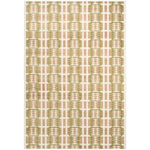 Nourison Nordic Blue Green 8 ft. x 10 ft. All-over design Contemporary ...