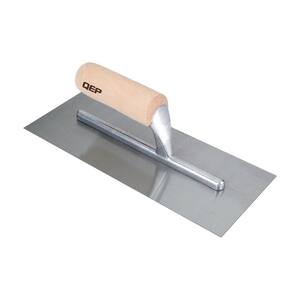 QLT 11 in. x 4-1/2 in. Finishing Trowel FT114P - The Home Depot
