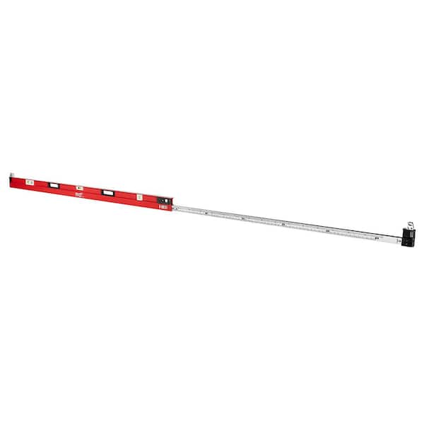 Milwaukee 78 in. to 144 in. REDSTICK Expandable Box Level MLXP712 - The ...