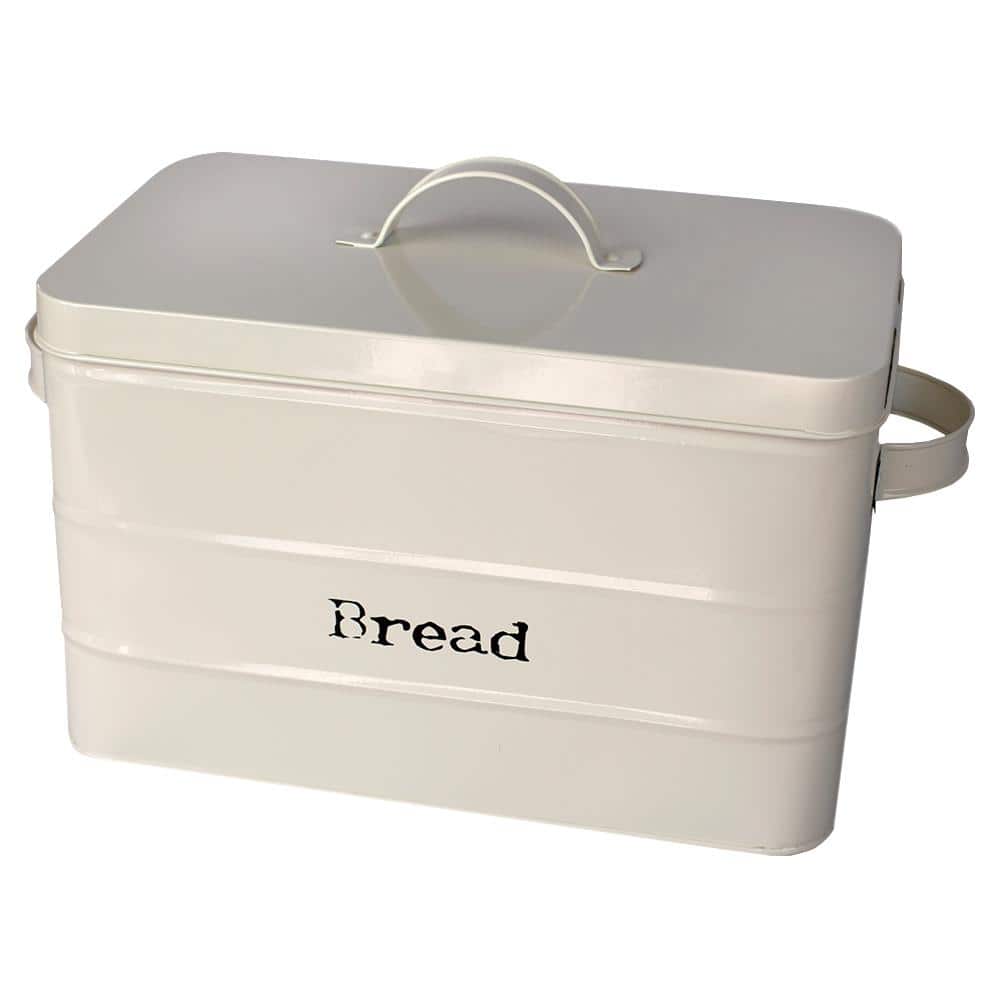 Home Basics Tin Bread Box HDC73650 - The Home Depot