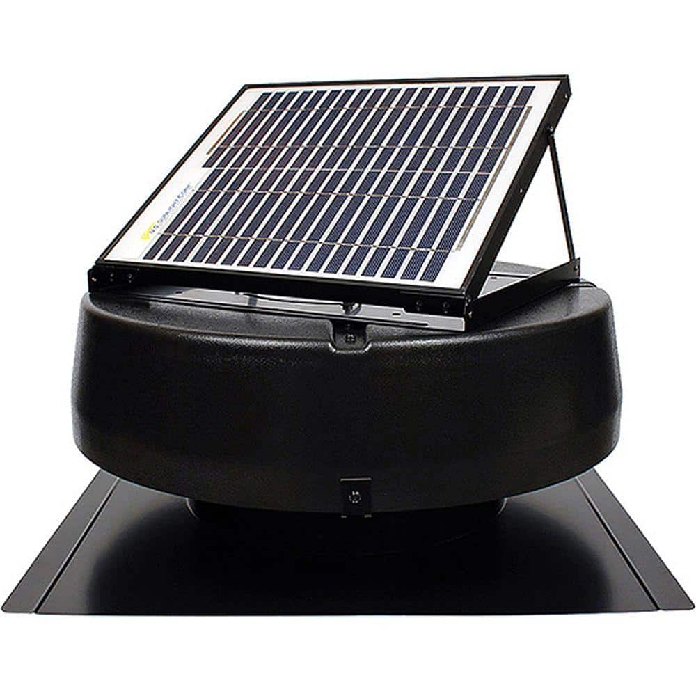 U.S. SUNLIGHT CORP. SunFan 12 Watt Solar Powered Attic Fan 9912TR - The ...