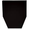 Builders Edge 9 in. Classic Dentil Window Header Keystone in 002 Black ...