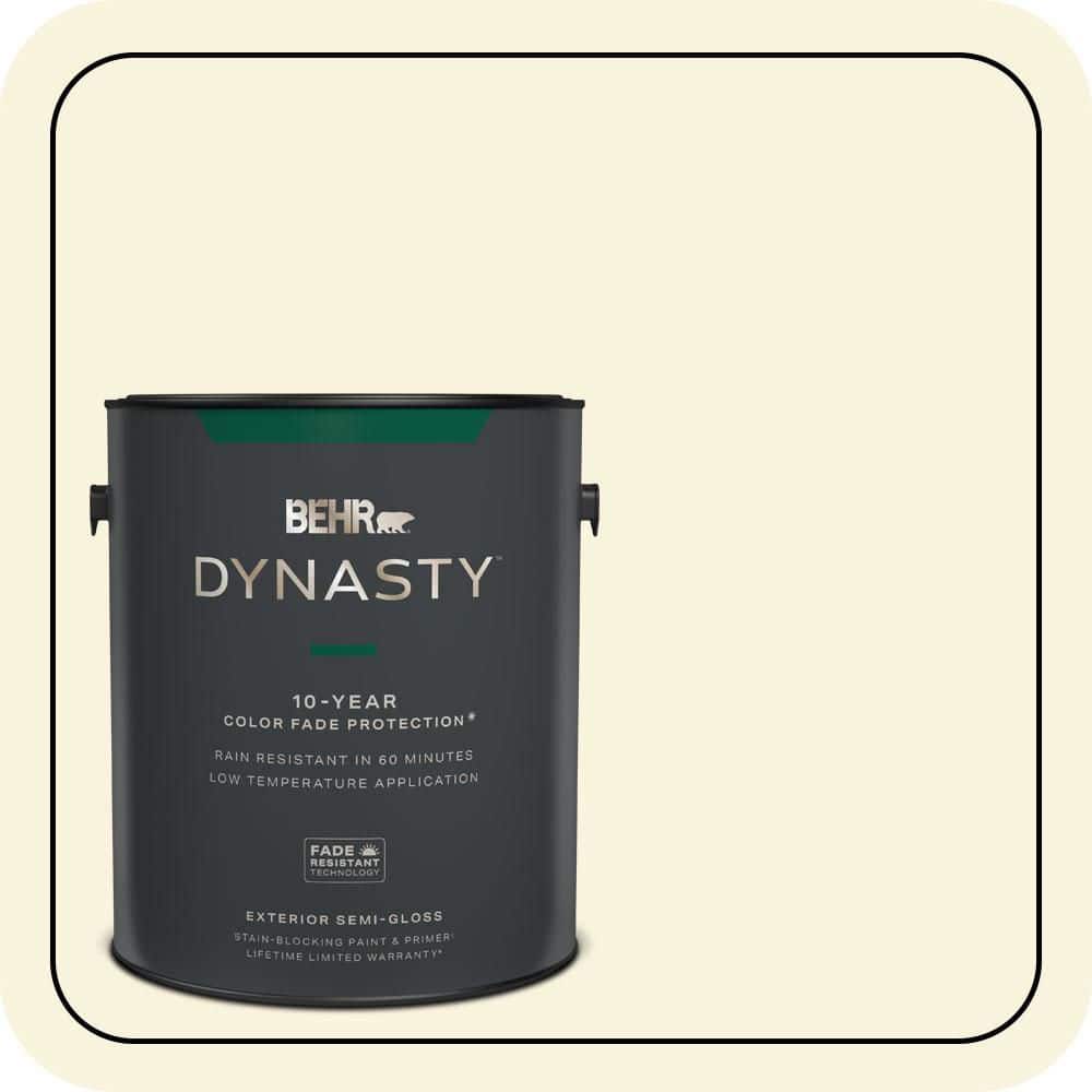BEHR DYNASTY 1 gal. #390A-1 Star Dust Semi-Gloss Exterior Stain ...