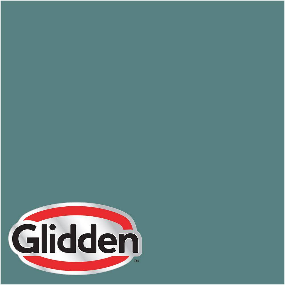 Glidden Premium 5-gal. #HDGB26 Teal Lagoon Satin Latex Exterior Paint ...