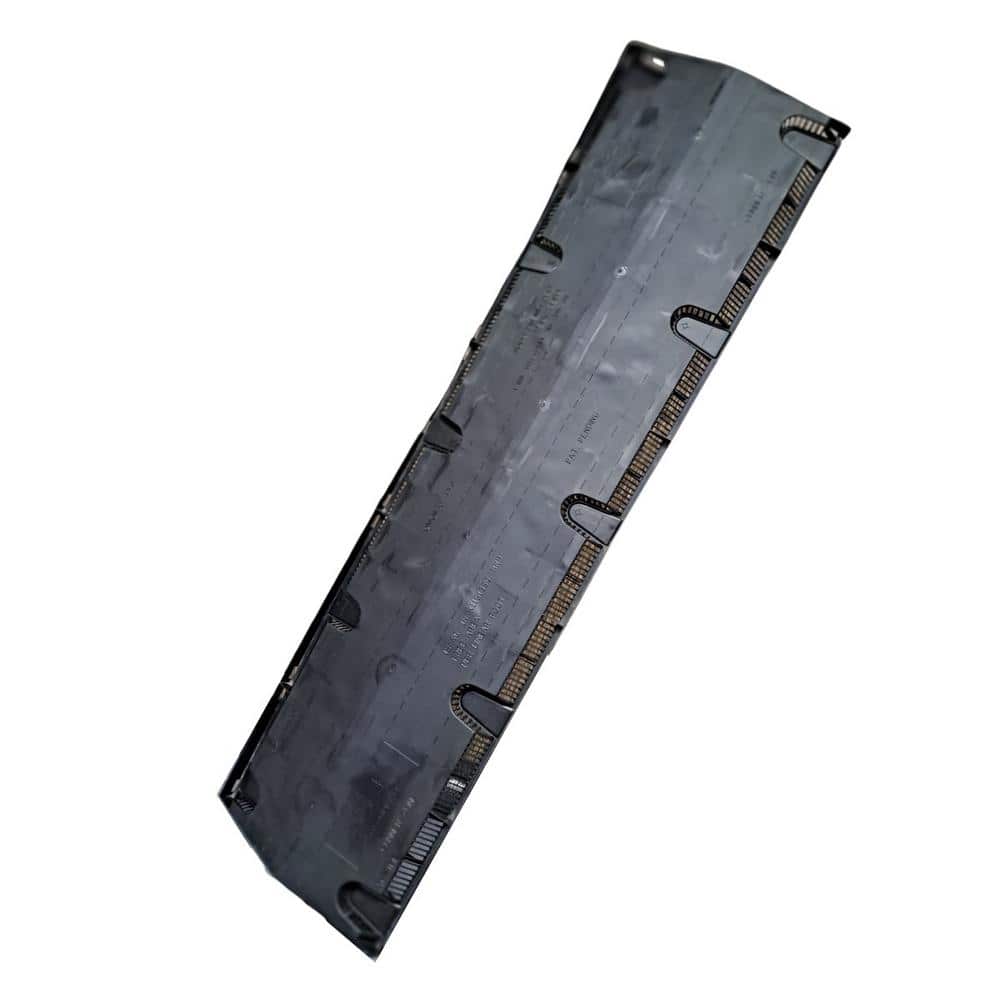 EZ GUNNER 48 in. NFA 18 Standard Polypropylene Ridge Vent, Black 1920 ...