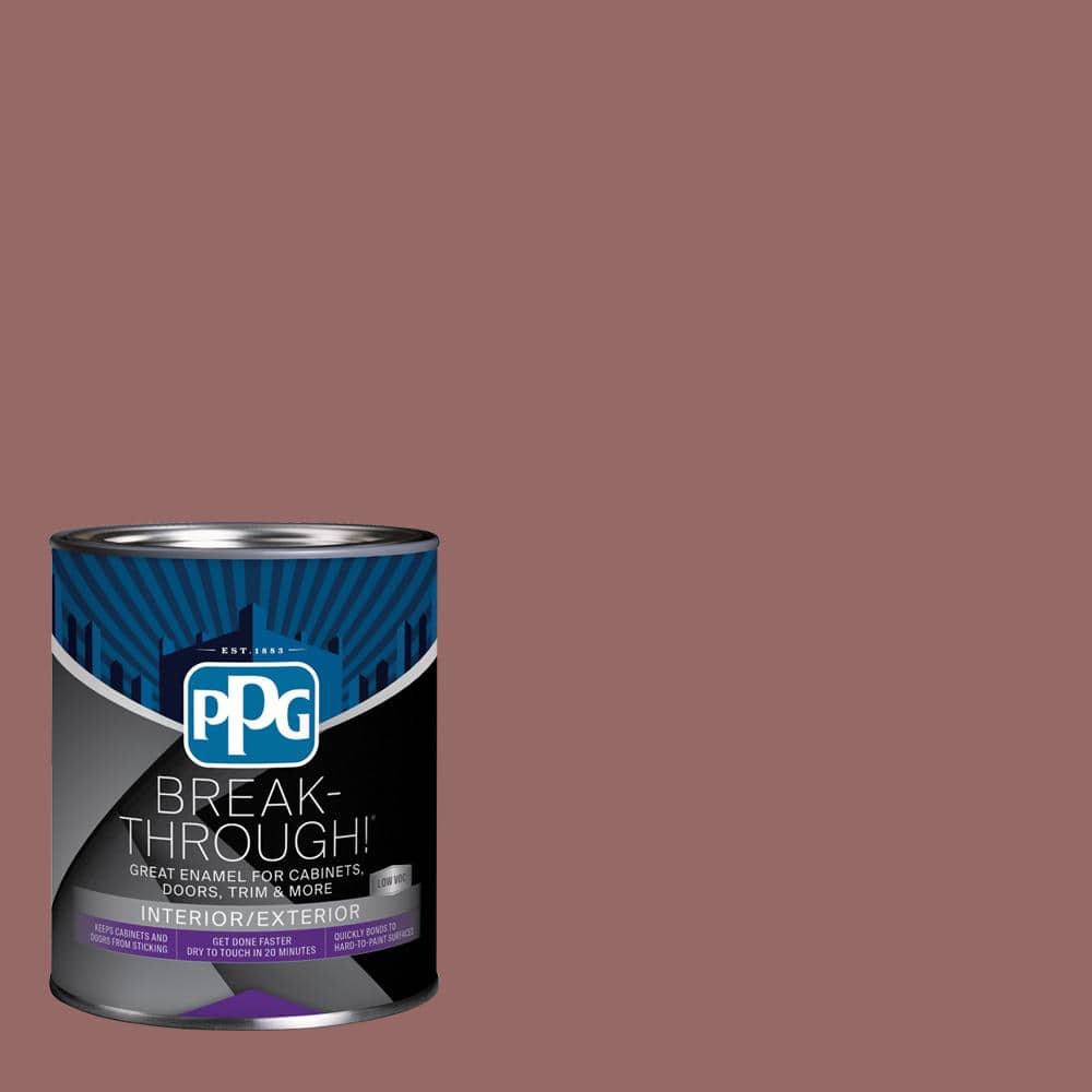 Reviews for Break-Through! 1 qt. PPG1053-6 Clay Ridge Semi-Gloss Door ...