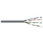 Southwire 300 ft. Tan 24/4 Solid CU CAT5e CMR-CMX Indoor/Outdoor Data ...