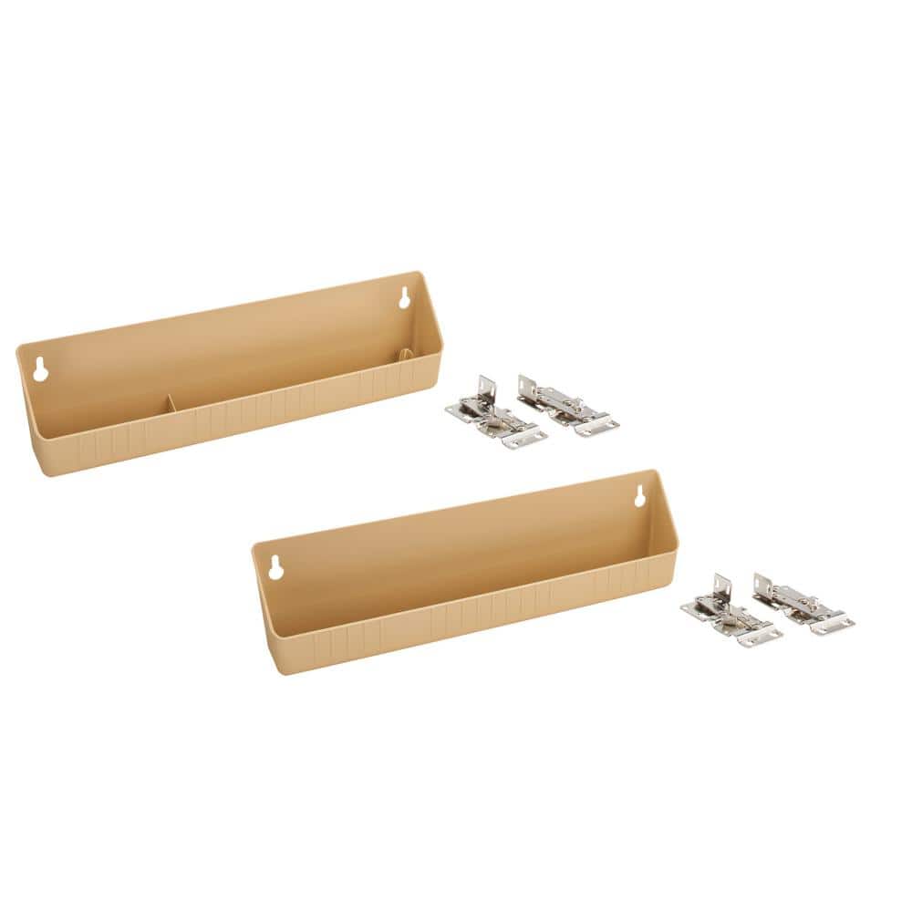 Rev-A-Shelf 14 in. Almond Polymer LD Tip-Out Accessory Tray LD-6572-14 ...