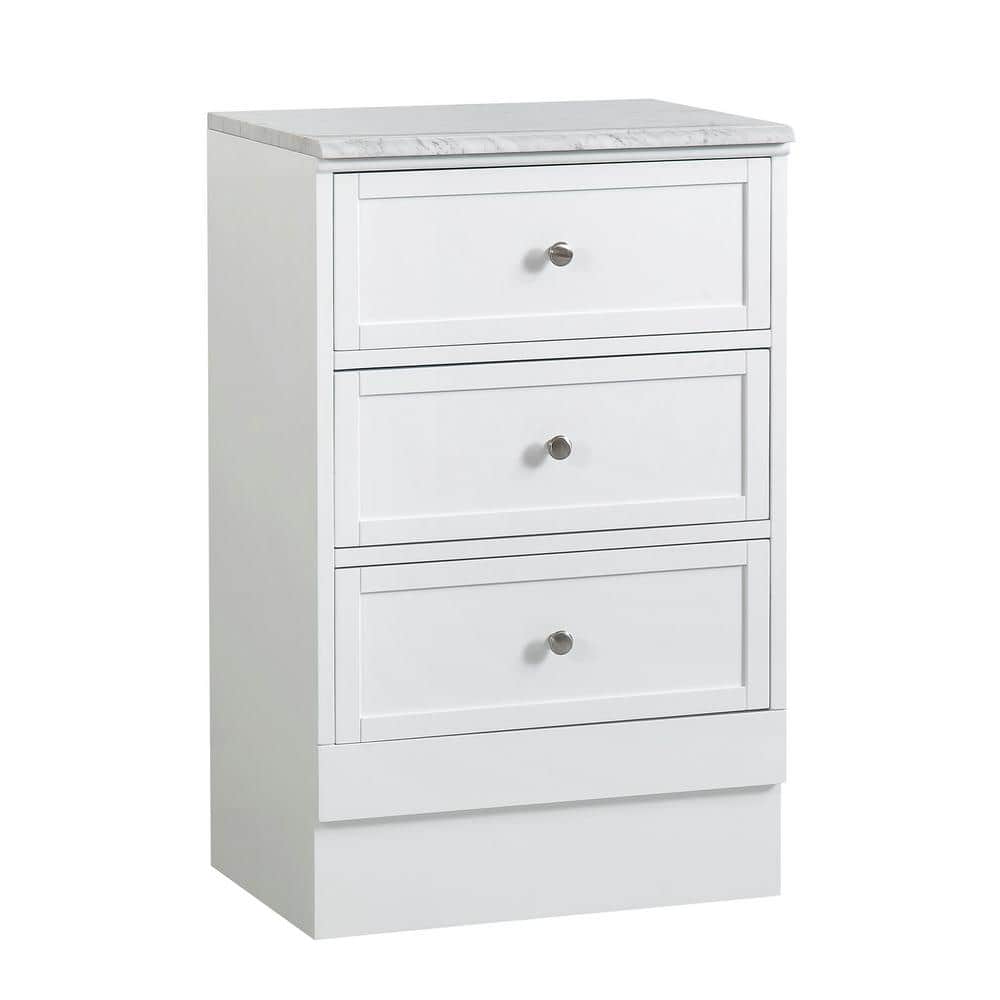 Silkroad Exclusive 21 in. W Freestanding Bath Modular Vanity Side ...