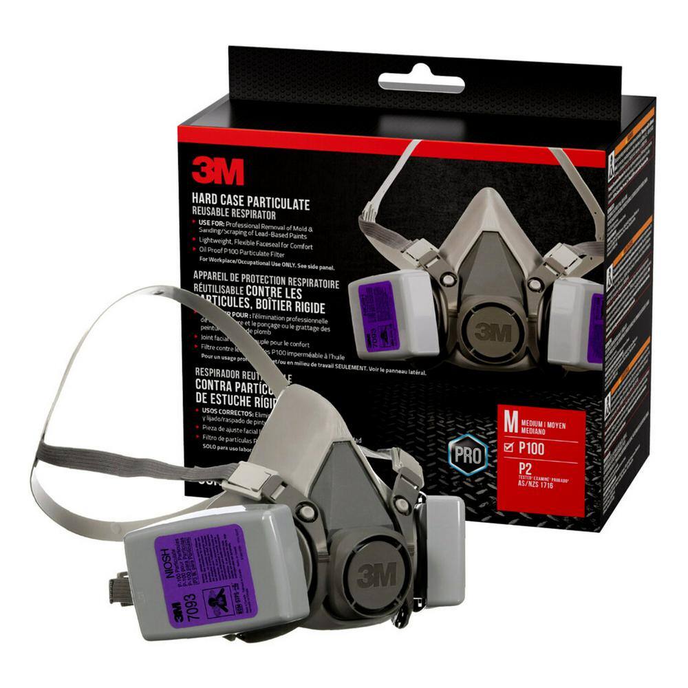 3M OV AG P100 Replacement Respirator Cartridges for Professional Multi ...