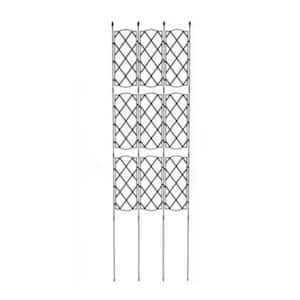 Phewnyzo 65 in. Large Garden Trellis, Rustproof Metal Mushroom Top for ...