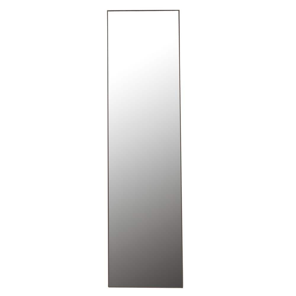 TRUU DESIGN Over-the-Door 12in. W x 48in. H Metallic Full Length ...