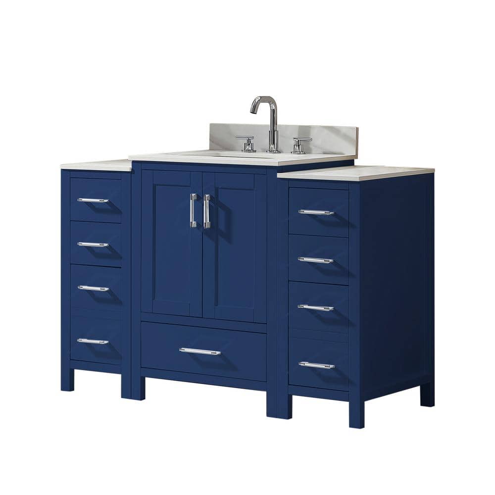 Maincraft 48 in. W x 22 in. D x 34 in. H Single Sink Bath Vanity in ...