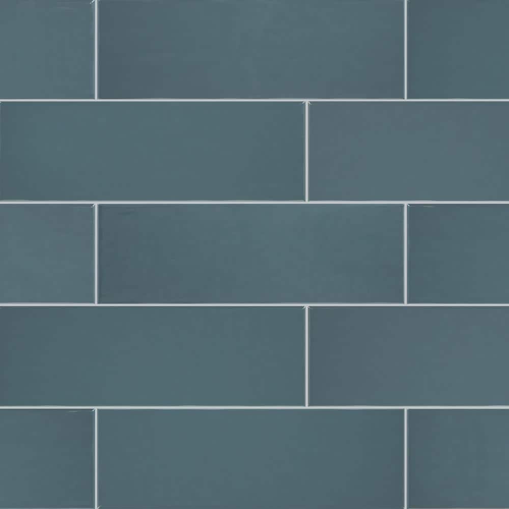 Daltile LuxeCraft Aura 4 in. x 6 in. Glazed Ceramic Wall Sample Tile ...