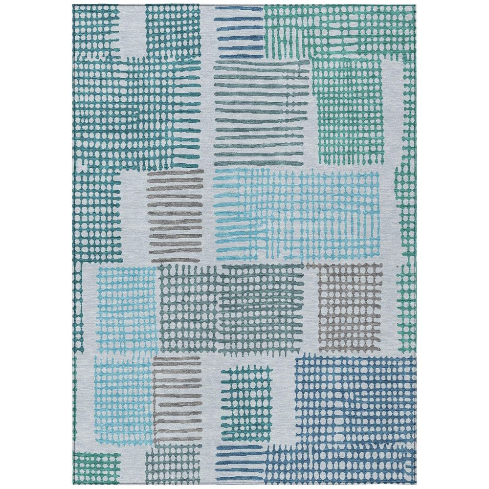 Addison Rugs Chantille Machine Washable Indoor/Outdoor Abstract ACN1975 ...