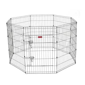 Reviews for Lucky Dog 36 in. H x 24 in. W x 60 in. D Black Steel Wire ...