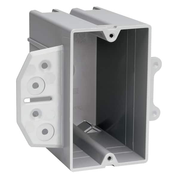 Legrand Pass & Seymour Slater Steel Stud 1-Gang Plastic Bracket Box ...