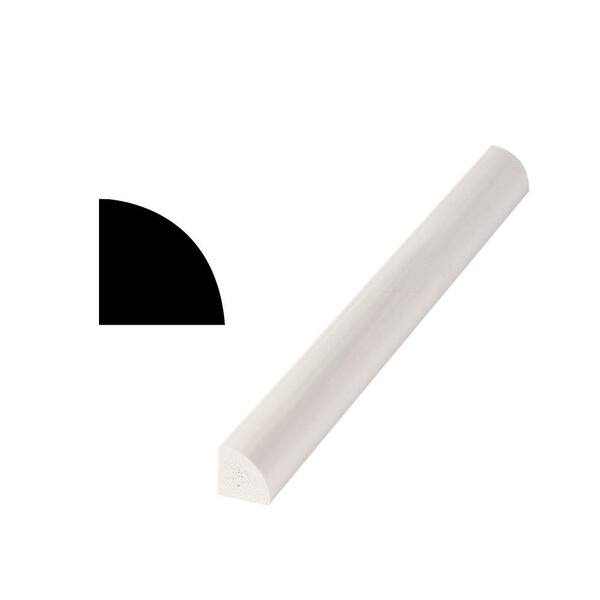 Woodgrain Millwork WM 105-3/4 in. x 3/4 in. x 96 in. Wood Painted White ...