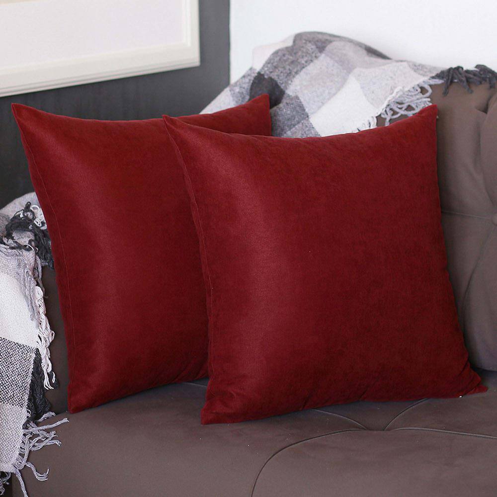 MIKE & Co. NEW YORK Honey Decorative Throw Pillow Cover Solid Color 18 ...