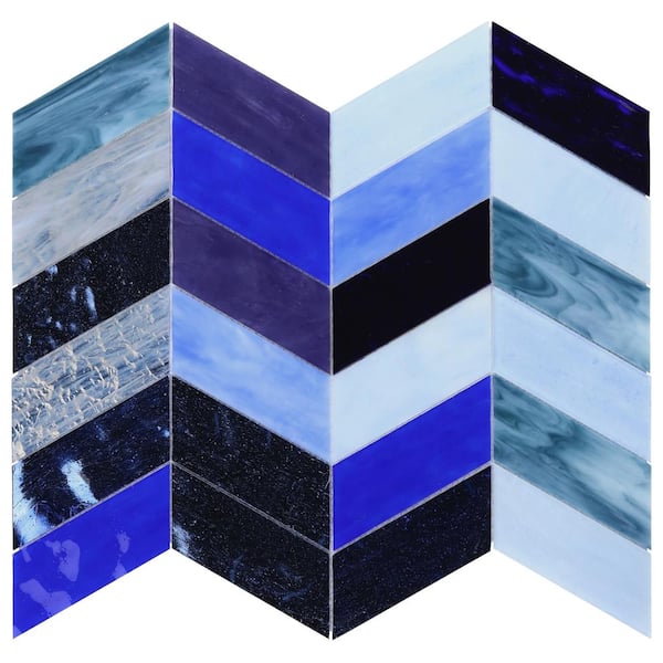 Ivy Hill Tile Elizabeth Sutton Pride Bayou Blue 7 in. x 0.12 in ...