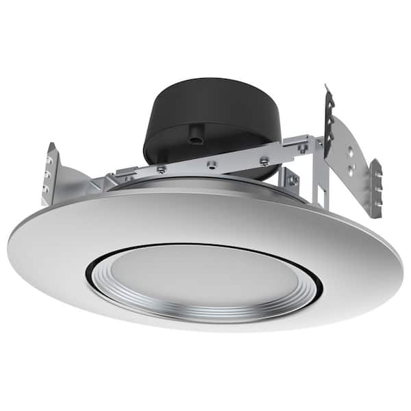 SATCO 5in. / 6in. 10.5 Watt CCT Selectable Brushed Nickel Retrofit ...