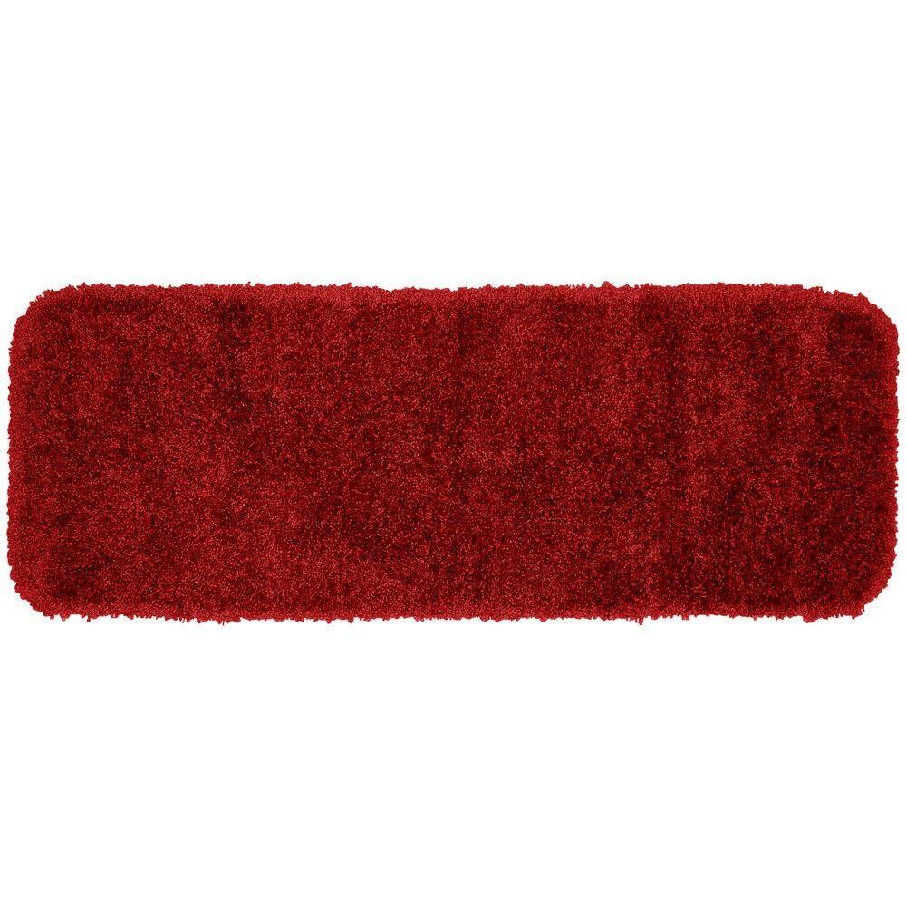 Garland Rug Serendipity Chili Pepper Red 22 in. x 60 in. Washable ...