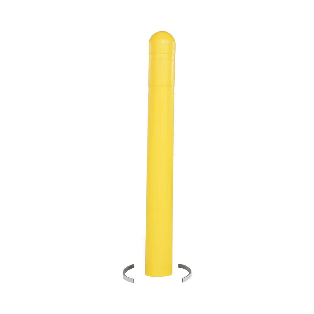 Vestil 42 in. X 5 in. Plastic Post Cover For Safety Bollard BPC-42-4.5 ...