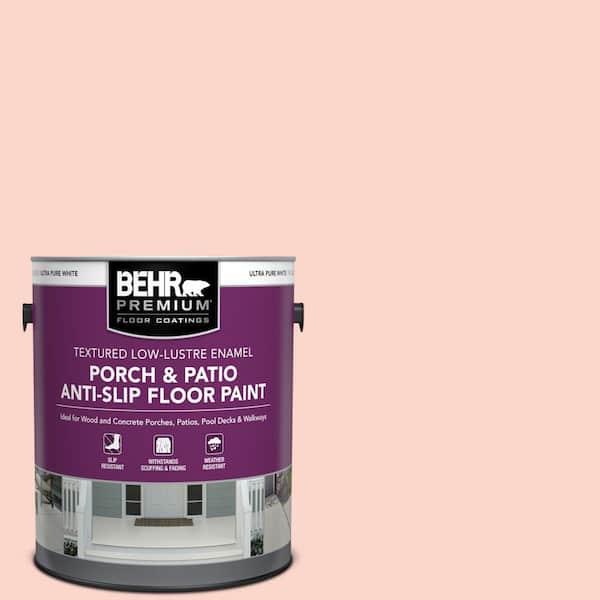 BEHR PREMIUM 1 gal. #P180-1 Deco Shell Textured Low-Lustre Enamel ...