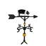 Montague Metal Products 32 in. Deluxe Blue Tractor Weathervane-WV-350 ...