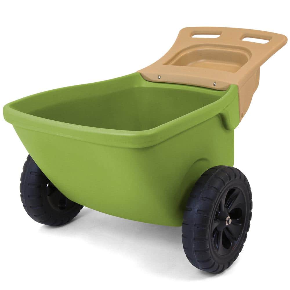 Simplay3 Easy Haul Green Wheelbarrow 416040-01 - The Home Depot