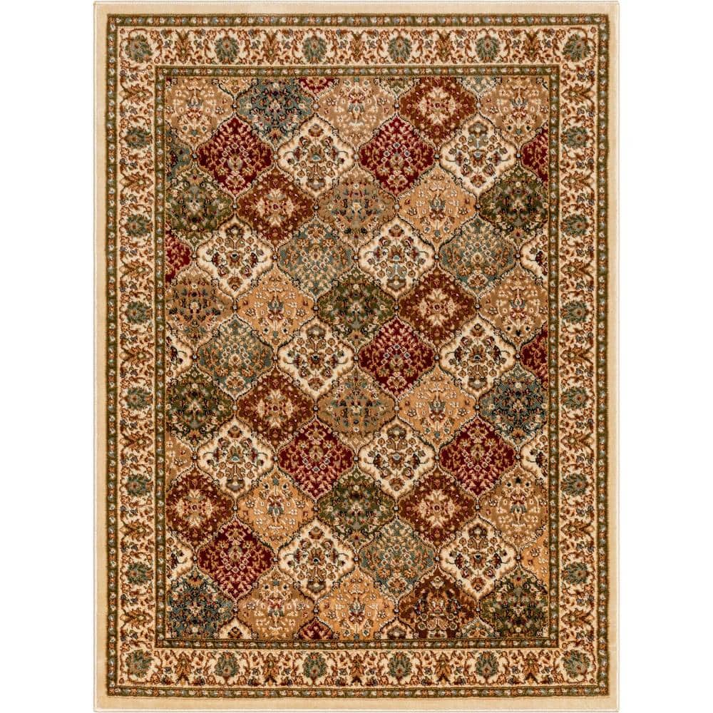 Well Woven Barclay Pyla Traditional Oriental Persian Red 3 ft. 11 in. x ...