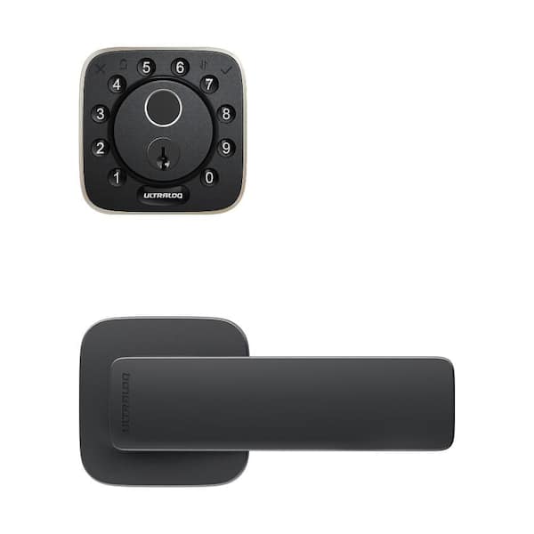 Ultraloq BOLT Fingerprint Smart Locks BOLT-F-NK-UB - The Home Depot
