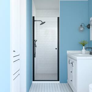 Have a question about mortix 32 in. W x 72 in. H Space Saving Pivot Semi-Frameless Swing Shower ...