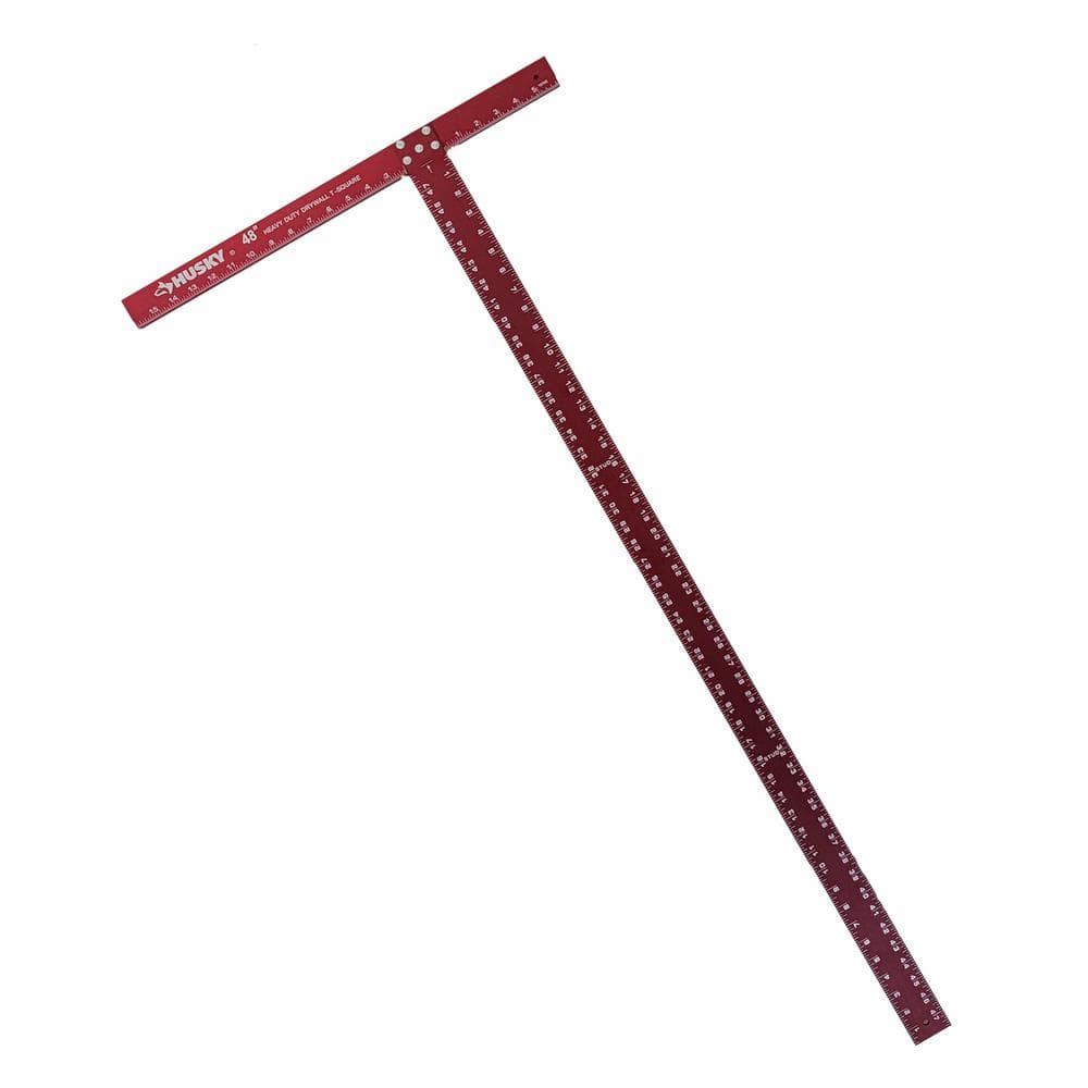 Husky 48 in. Fixed T-Square 92901 - The Home Depot