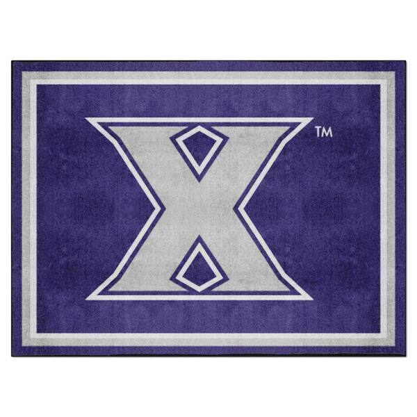 FANMATS Xavier Musketeers Navy 8 ft. x 10 ft. Plush Area Rug 37805 ...