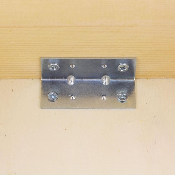 Everbilt (4-Pack) 2 in. Zinc-Plated Inside Corner Brace 33595 - The ...