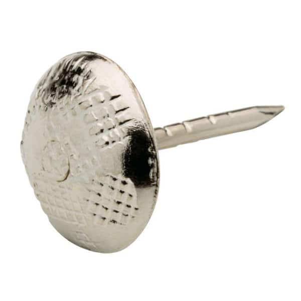 Liberty Vintage Inspired Satin Nickel Hammered Round Head Decorative ...