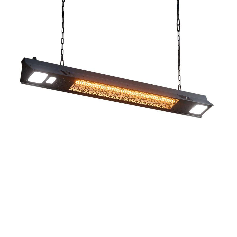 DEKO LIVING 1500W Wall Mounted Infrared Heater with Carbon Fiber Tube ...