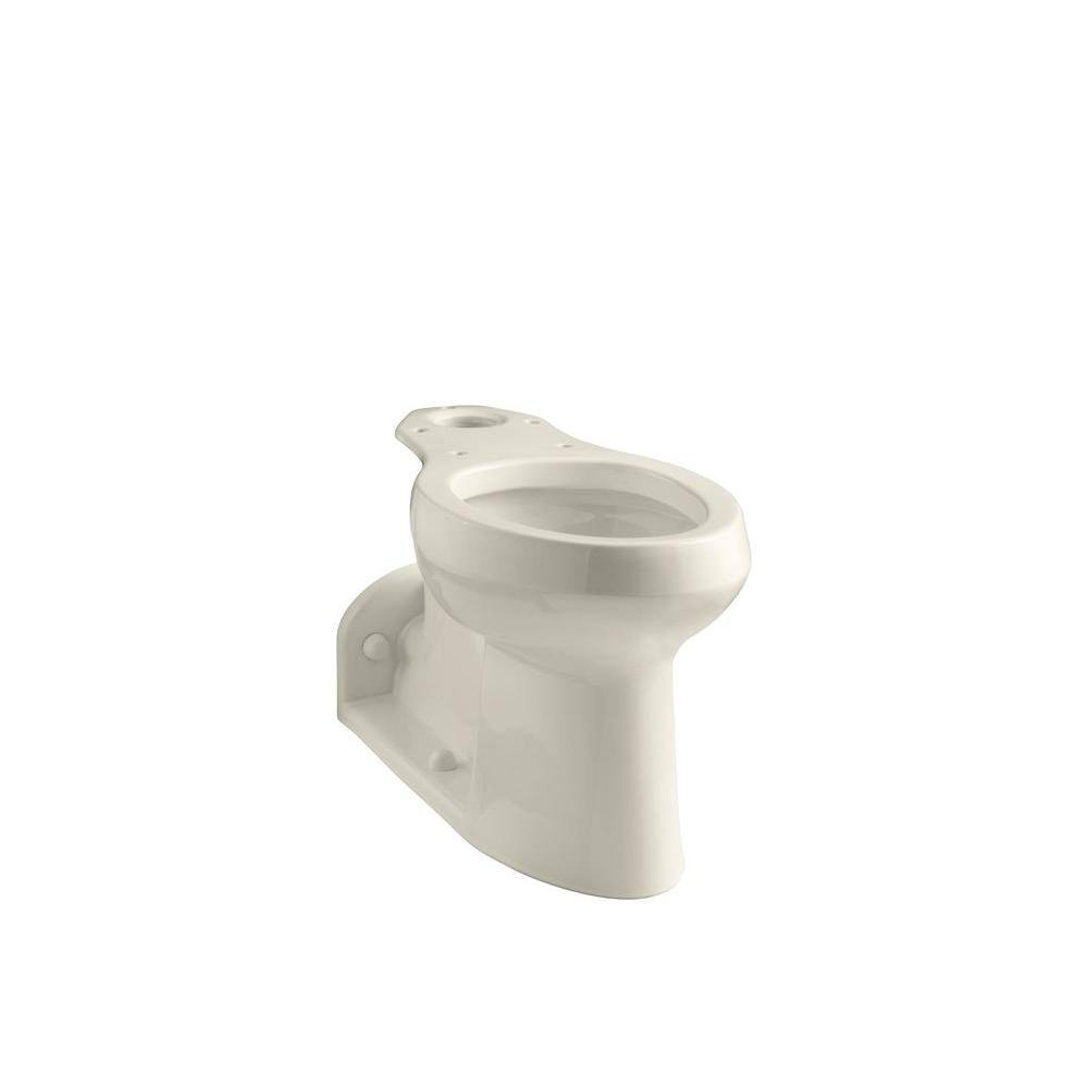 KOHLER Barrington Elongated Toilet Bowl Only in Almond-K-4327-47 - The ...