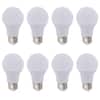 40-Watt Equivalent A19 Non-Dimmable CEC Rated LED Light Bulb Soft White ...