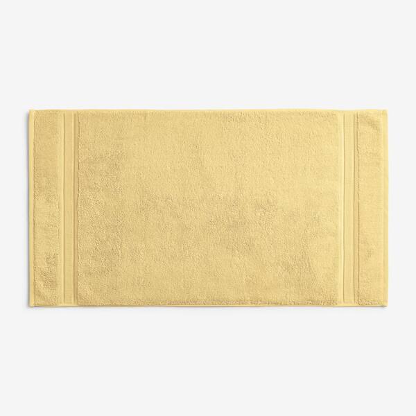 The Company Store Company Cotton Pale Yellow Cotton Bath Mat VK37-MAT ...